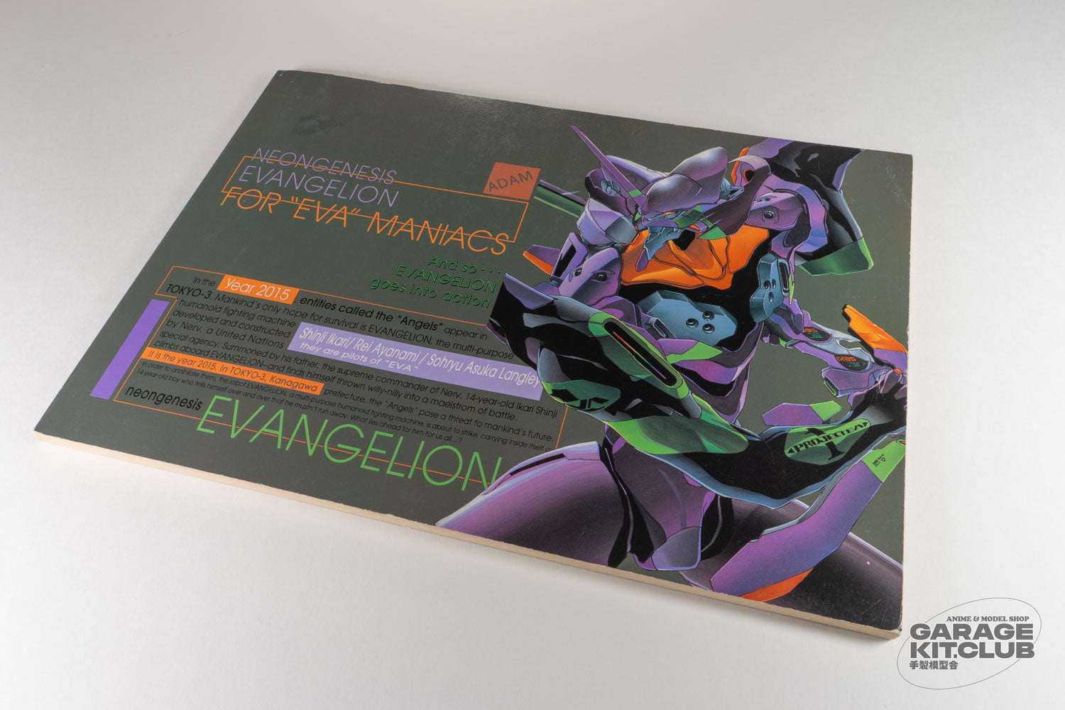 Evangelion For "Eva" Maniacs Settei Book – garagekit.club